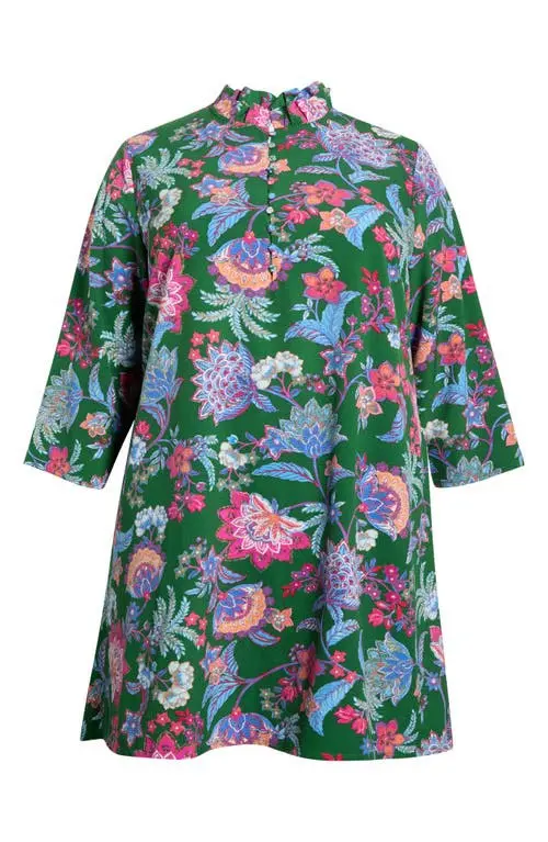 SUGARLIPS Elara Ruella Floral Ruffle Dress