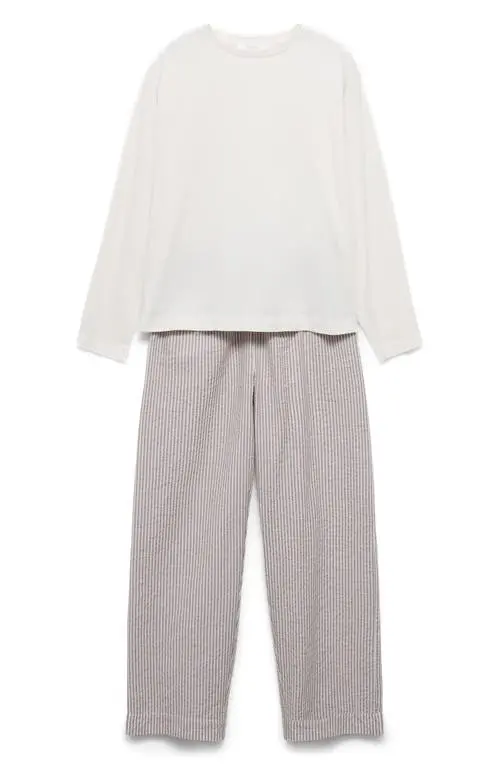 Mango Cotton Seersucker Pajamas