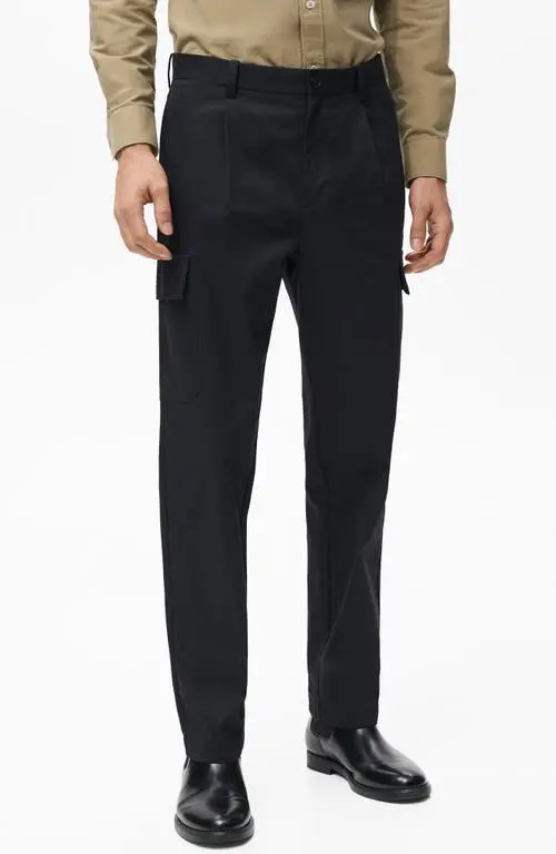 Mango Cotton Cargo Pants
