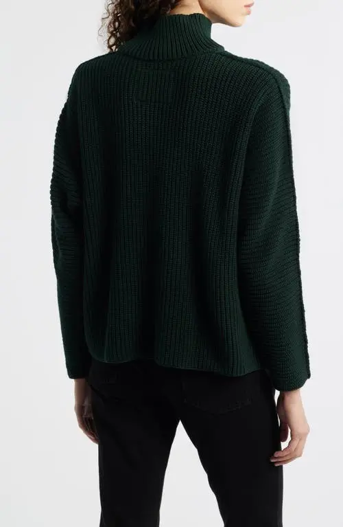 Frank & Eileen Montecito Turtleneck Sweater - Bristish Racing Green