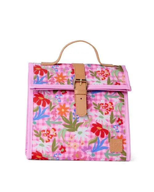 THE SOMEWHERE CO Lunch Satchel - Flowerburst