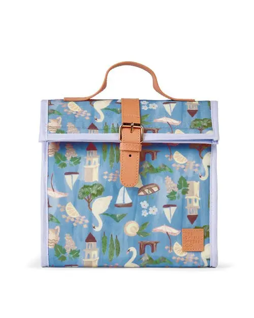 THE SOMEWHERE CO Lunch Satchel - Swan Lake