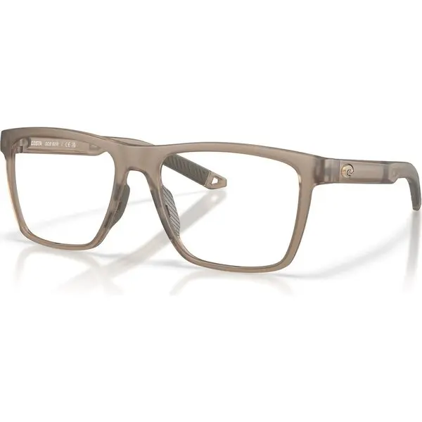 COSTA 54mm Rectangle Eyeglasses - Brown