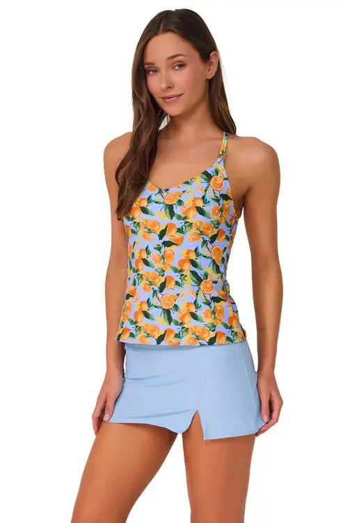 SUNSETS Anya Tankini Swimsuit Top - Clementine