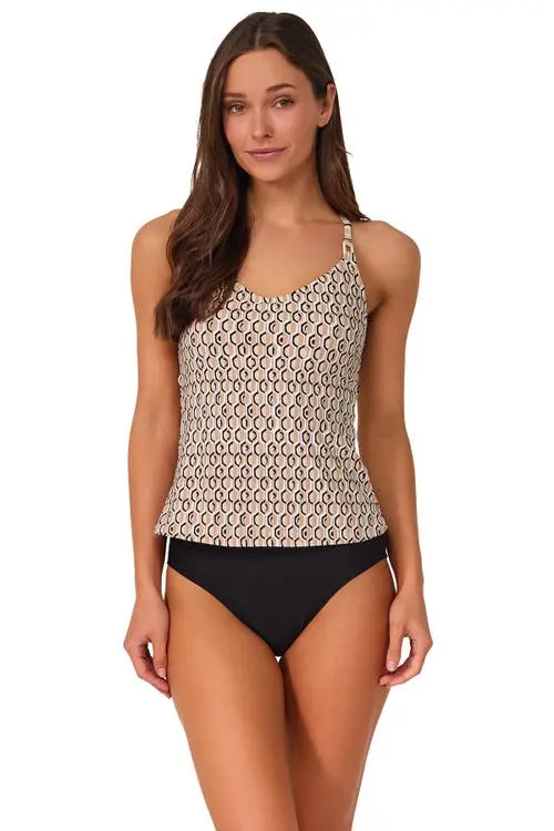 SUNSETS Anya Tankini Swimsuit Top - Sand Drift