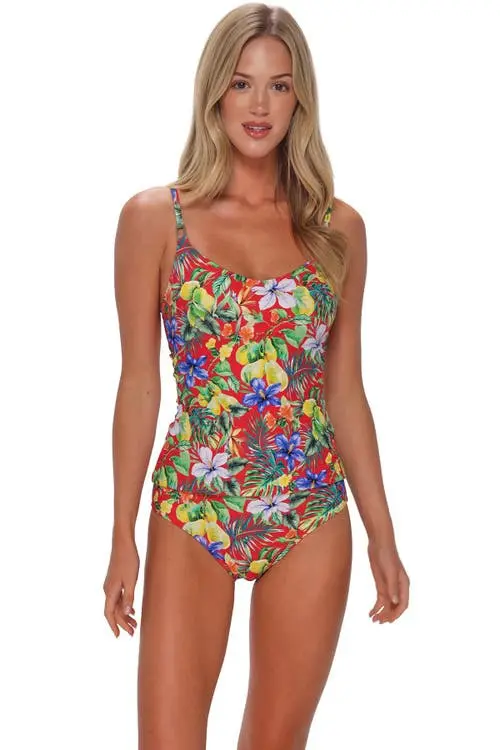 SUNSETS Anya Tankini Swimsuit Top - Surf's Up