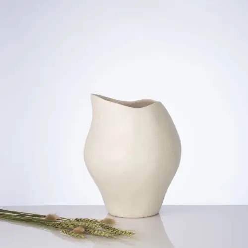 DINADECOR Mosco Vase - White