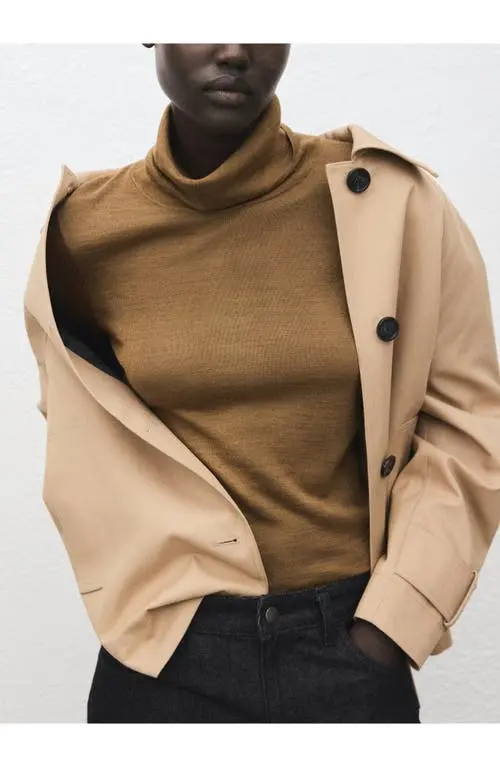 Mango Turtleneck Fine-gauge Sweater