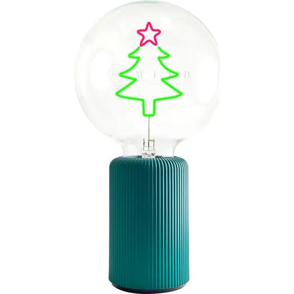 MITB Xmas Tree Portable Table Lamp - Emerald