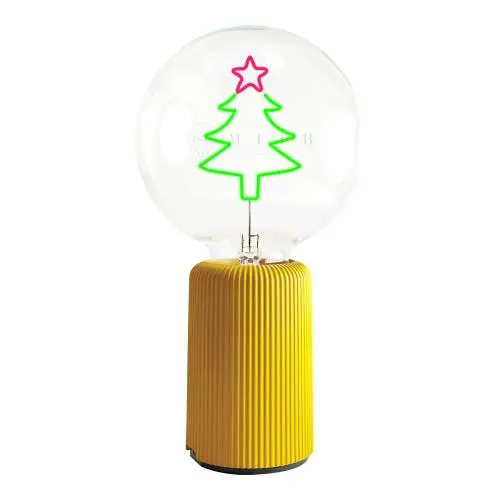 MITB Xmas Tree Portable Table Lamp - Yellow