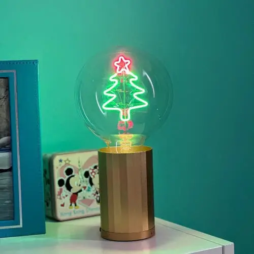 MITB Xmas Tree Portable Table Lamp - Yellow