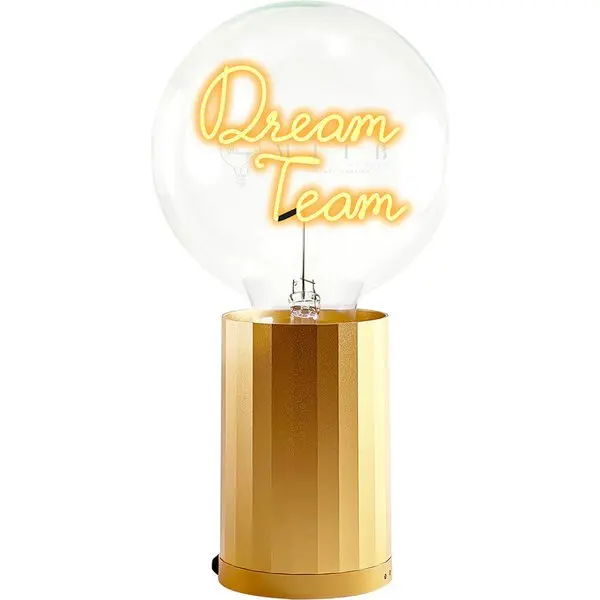 MITB Dream Team Portable Table Lamp - Gold