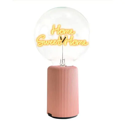 MITB Home Sweet Home Portable Table Lamp - Pink
