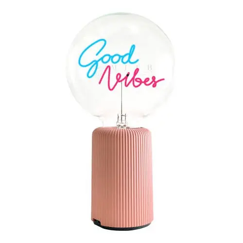 MITB Good Vibes Portable Table Lamp - Pink