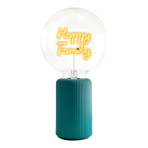 MITB Happy Family Portable Table Lamp - Emerald