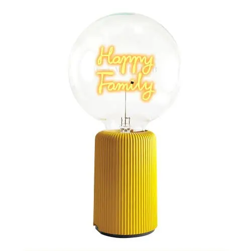 MITB Happy Family Portable Table Lamp - Yellow
