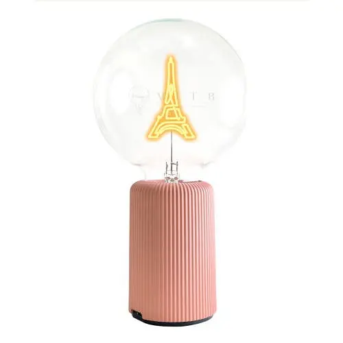 MITB Eiffel Tower Portable Table Lamp - Pink