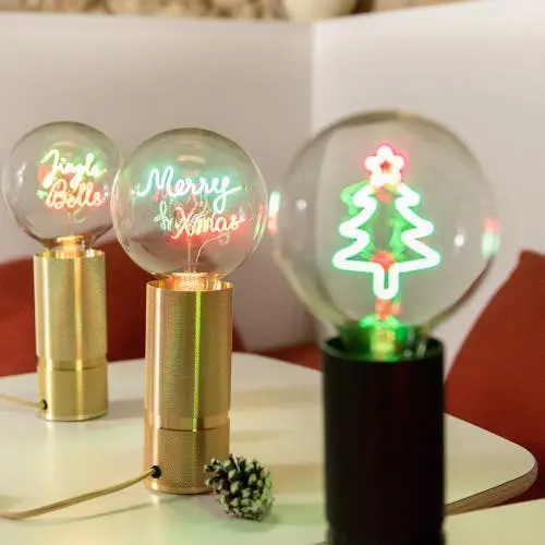 MITB Jingle Bells Portable Table Lamp - Emerald