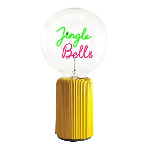 MITB Jingle Bells Portable Table Lamp - Yellow