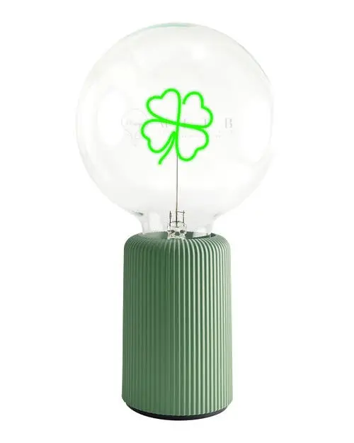 MITB Clover Portable Table Lamp - Olive