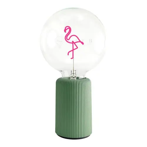 MITB Flamingo Portable Table Lamp - Olive