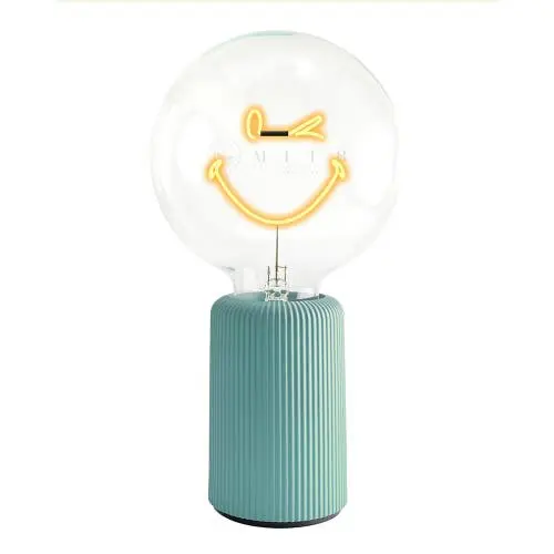 MITB Smiley World Kidness Portable Table Lamp - Blue