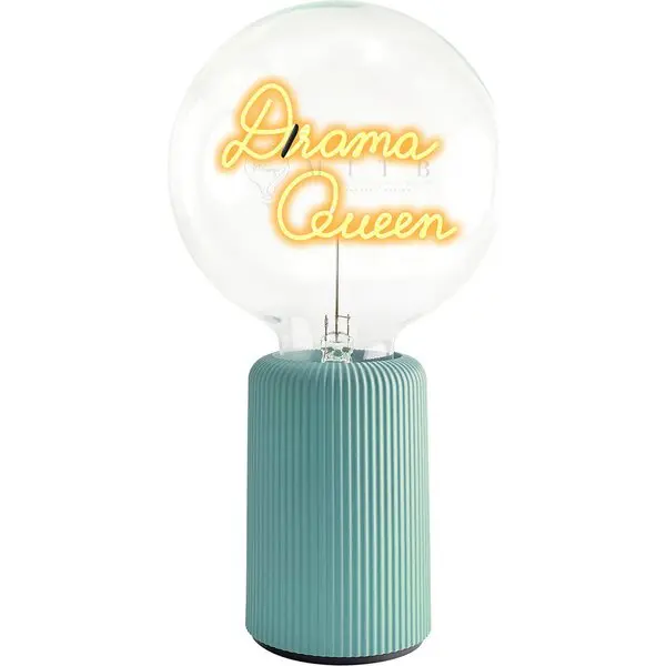MITB Drama Queen Portable Table Lamp - Blue