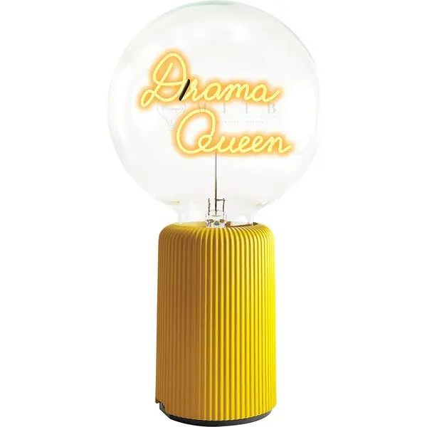 MITB Drama Queen Portable Table Lamp - Yellow