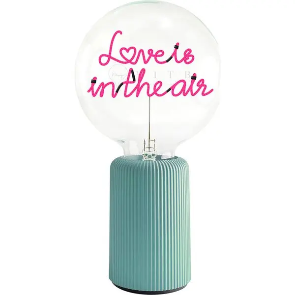 MITB Love Is In The Air Portable Table Lamp - Blue