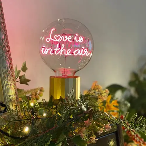MITB Love Is In The Air Portable Table Lamp - Blue