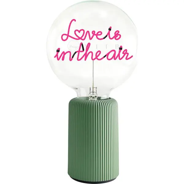 MITB Love Is In The Air Portable Table Lamp - Olive