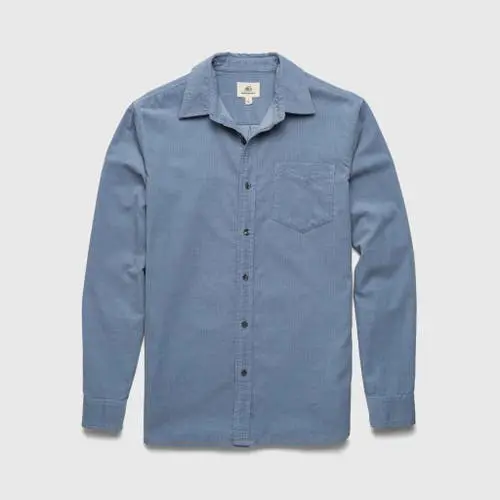 SURFSIDE SUPPLY CO. Brian Corduroy Shirt - Navy Blazer