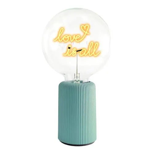 MITB Love Is All Portable Table Lamp - Blue