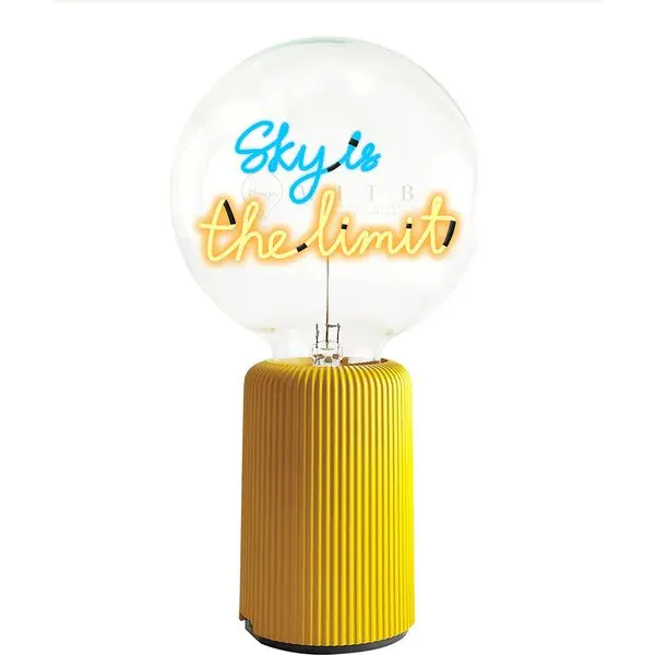 MITB Sky Is The Limit Portable Table Lamp - Yellow