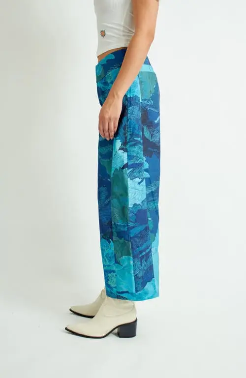 FLORENCIA DAVALOS Cotton Barrel-straight Pant