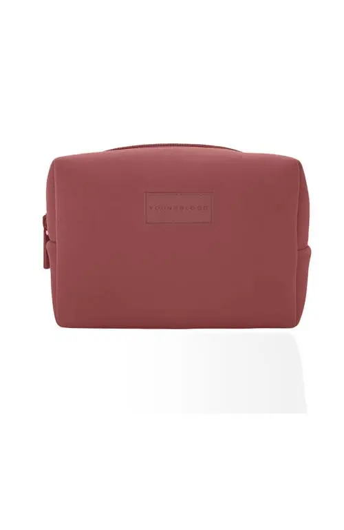 YOUNGBLOOD MINERAL COSMETICS Yb Neoprene Makeup Bag - Marsala