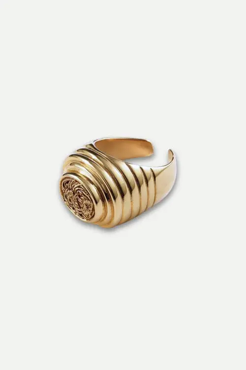 DANIELA MILLAN JEWELRY Power Statement Ring - Gold