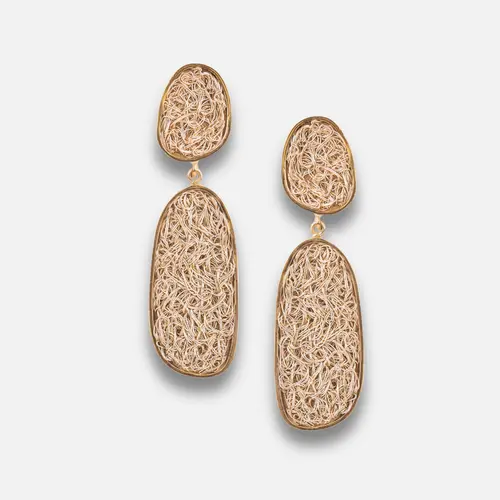 DANIELA MILLAN JEWELRY Element Drop Earrings - Gold