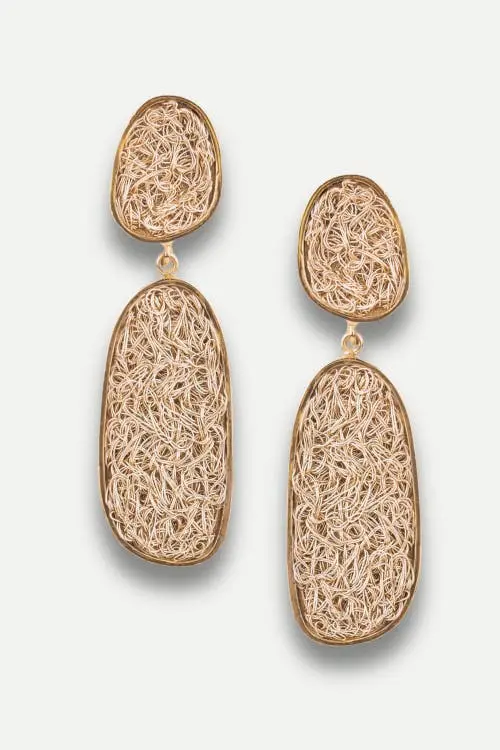 DANIELA MILLAN JEWELRY Drop Earrings - Gold