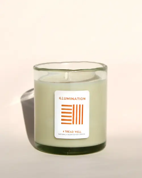 & TREAD WELL Natural Candle - Illumination