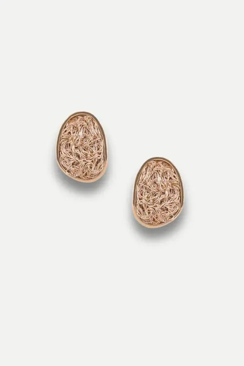 DANIELA MILLAN JEWELRY Vida Stud Earrings - Gold