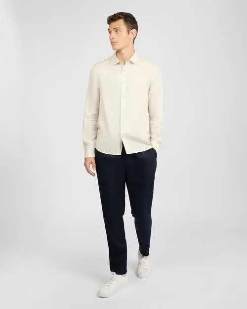 Onia Lyocell Long Sleeve Shirt - Stone
