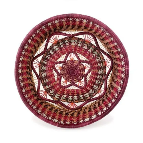 MAYAN HANDS Rosenda Basket - Red