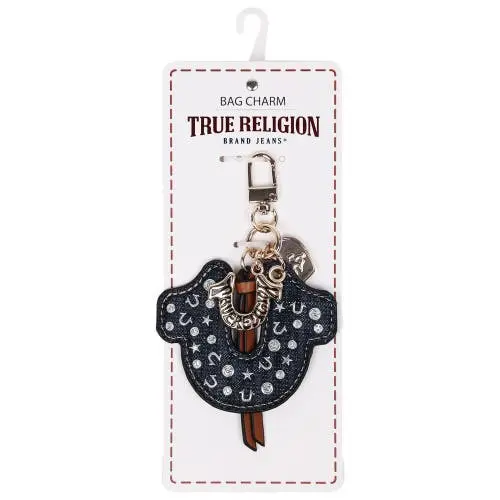 True Religion Denim Horseshoe Bag Charm