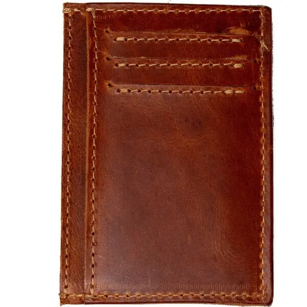 SUTISANA USA Card Holder Wallet - Cognac