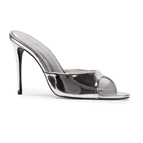 BLACK SUEDE STUDIO Jazz 100 Metallic Mule