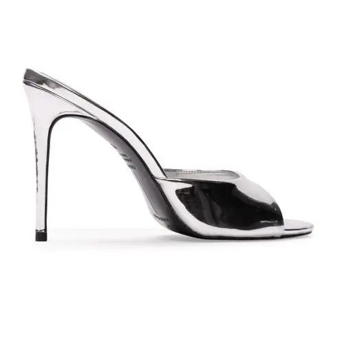 BLACK SUEDE STUDIO Jazz 100 Metallic Mule