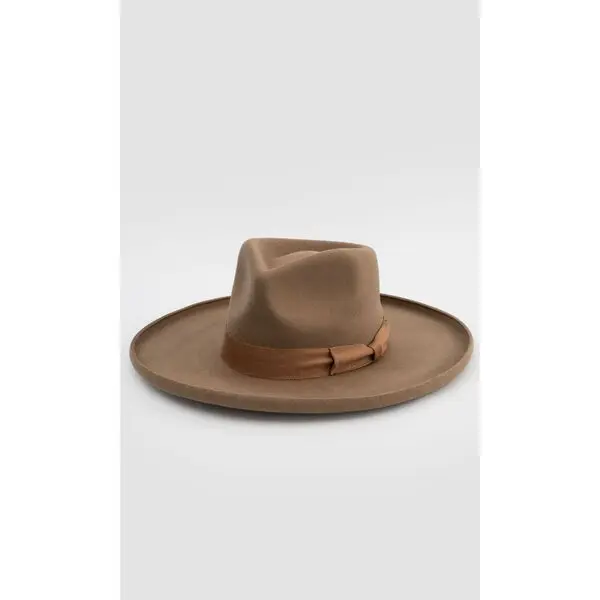 BORN TO ROAM Galilee Rancher Fedora - Brown