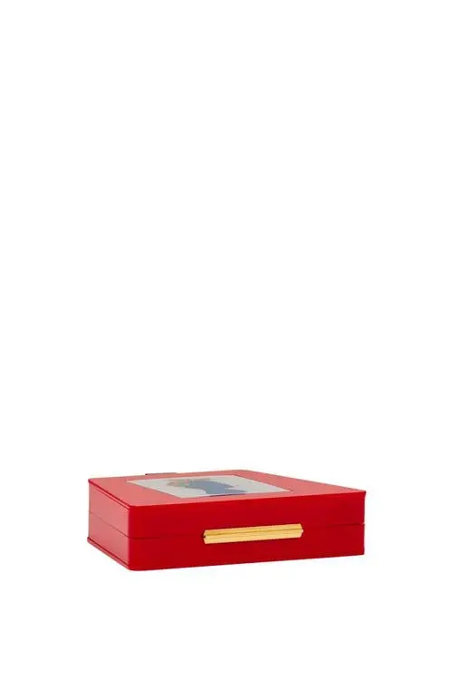 LARALLAN Acrylic Cocktail Clutch With Detachable Chain Strap