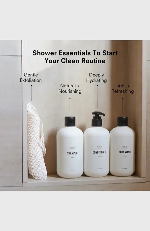 PUBLIC GOODS Shower Essentials Set